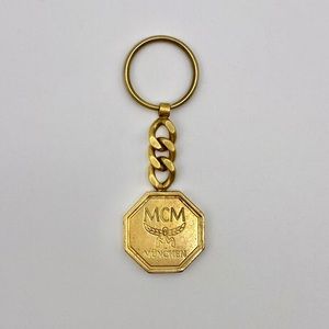 MCM | Accessories | Rare Mcm Vintage Gold Keychain | Poshmark
